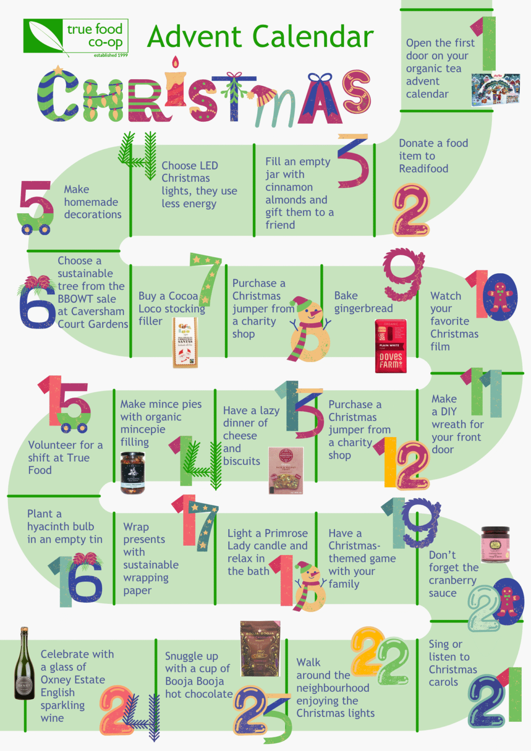 True Food Advent Calendar - True Food Co-op in Reading